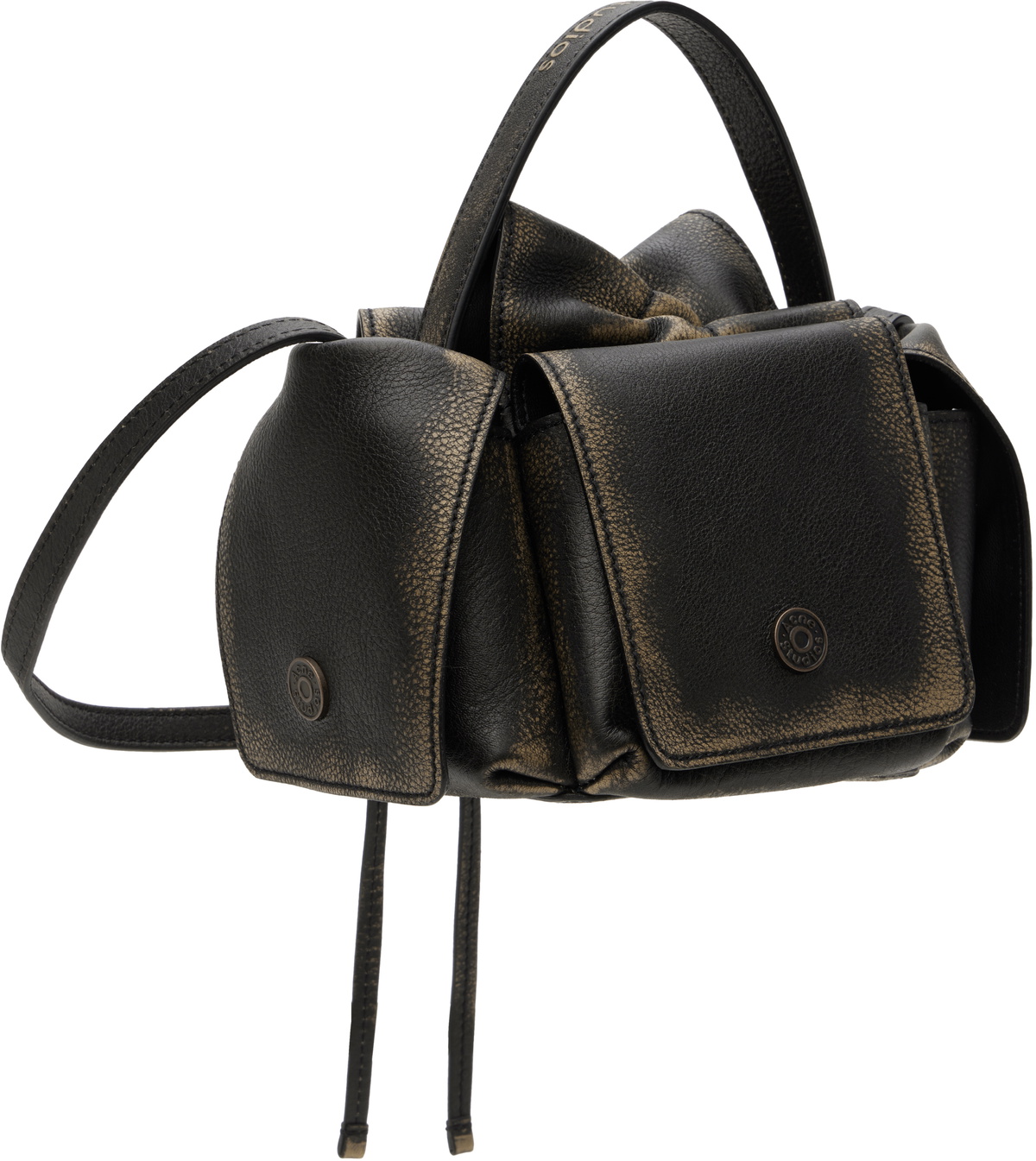 Acne Studios Brown Multipocket Mini Bag Acne Studios