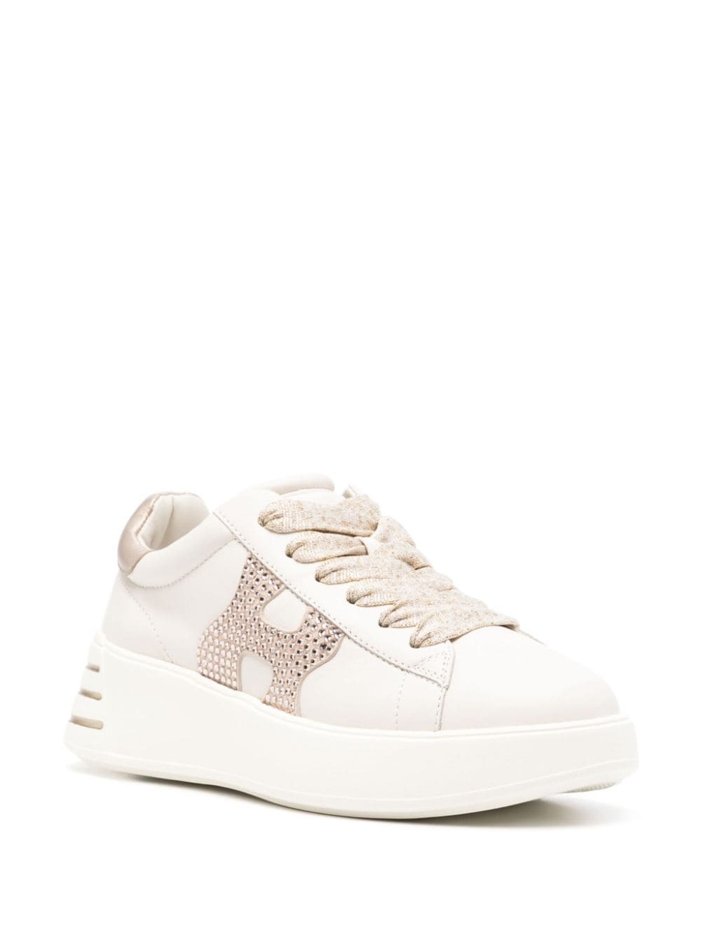 HOGAN - Rebel Leather Sneakers Hogan