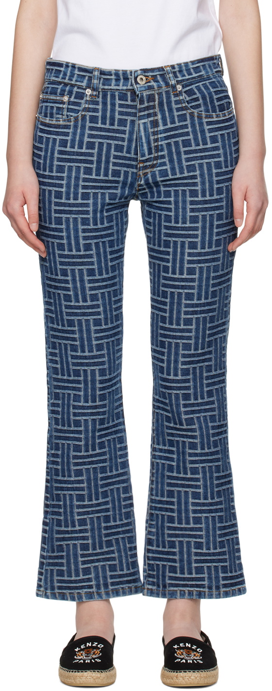 Kenzo Blue Kenzo Paris Bara Jeans Kenzo