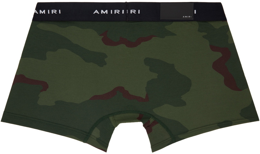 AMIRI Green Camo Boxer Briefs Amiri