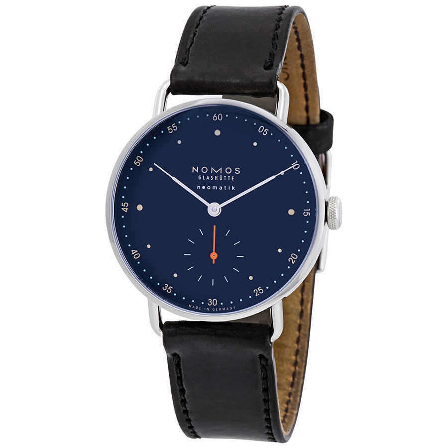 Nomos Metro Neomatik Midnight Blue Dial Automatic Mens Watch 1110 NOMOS ...