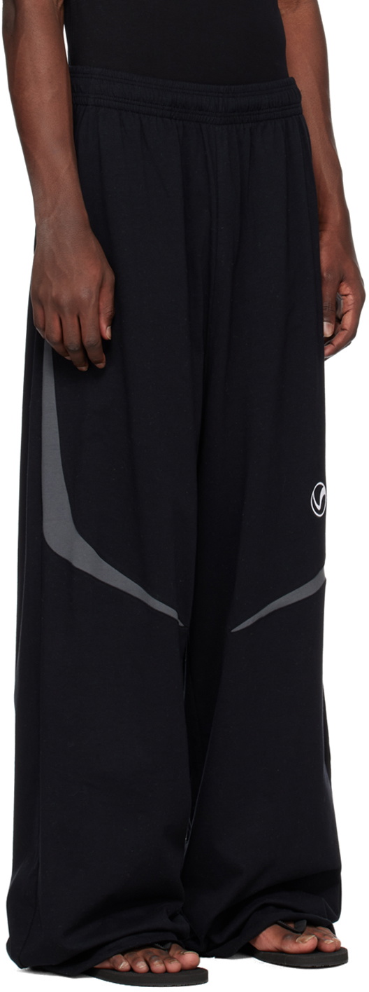 VETEMENTS Black Gamer Lounge Pants Vetements