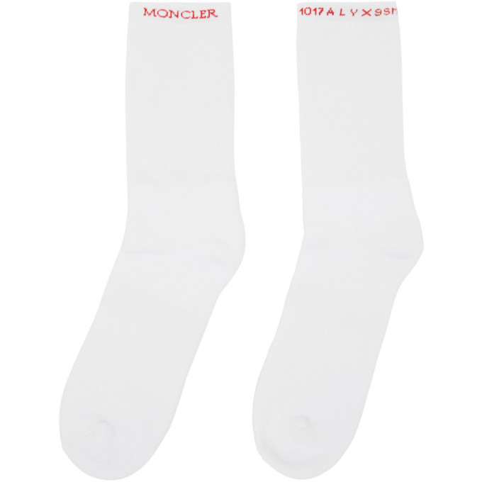 Moncler Genius 6 Moncler 1017 ALYX 9SM Three-Pack Multicolor Logo Socks ...