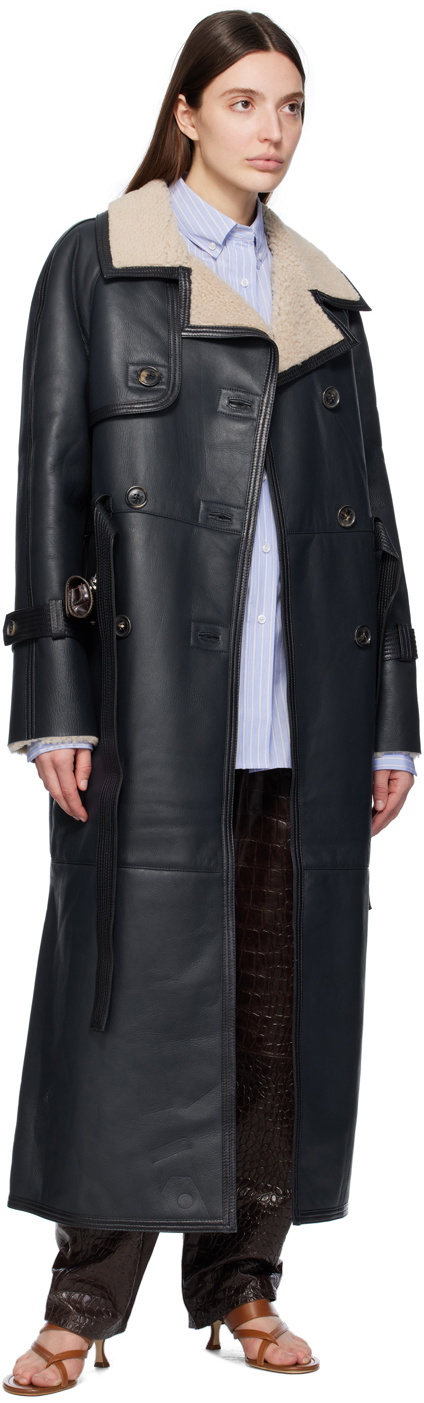 Saks Potts Brown Scarlett Leather Pants Saks Potts