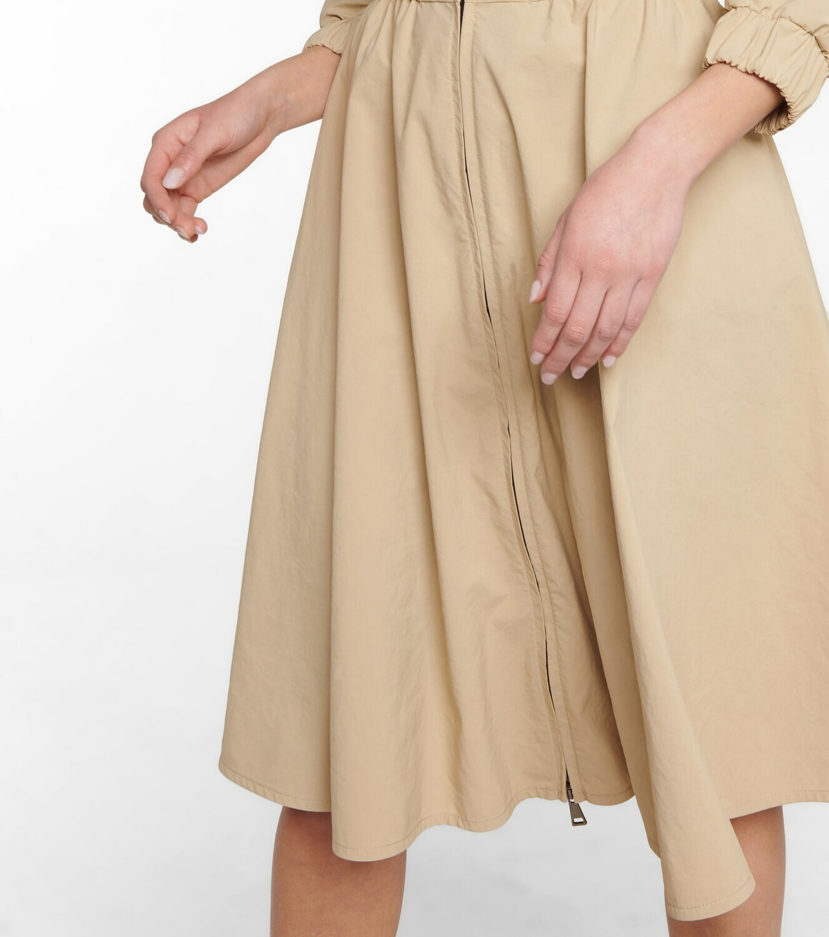 Moncler - Zipped midi dress Moncler