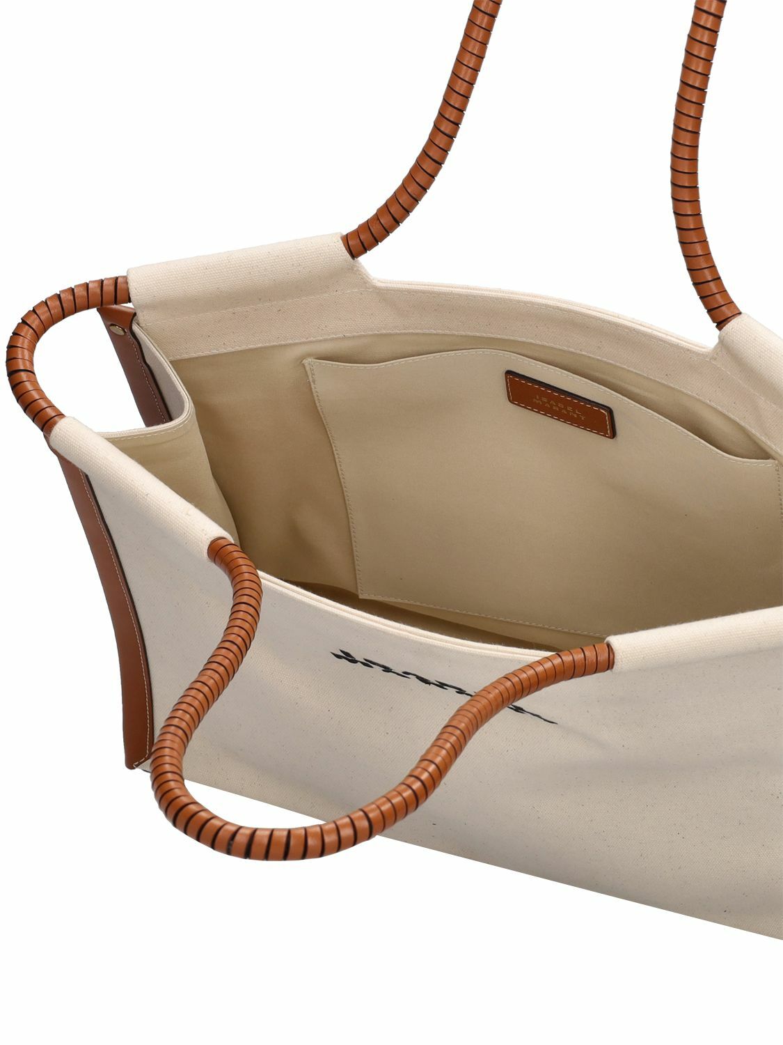 ISABEL MARANT Toledo Canvas & Leather Tote Bag Isabel Marant