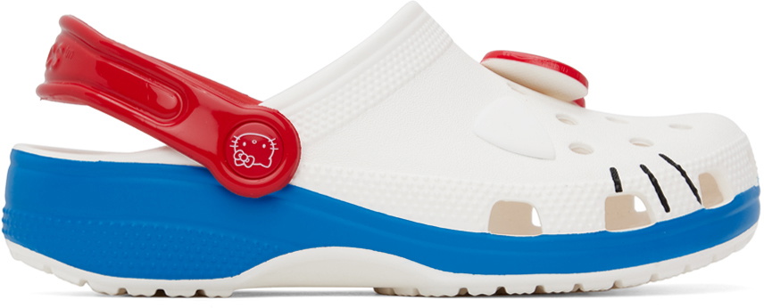 Crocs White Hello Kitty Classic Clogs Crocs