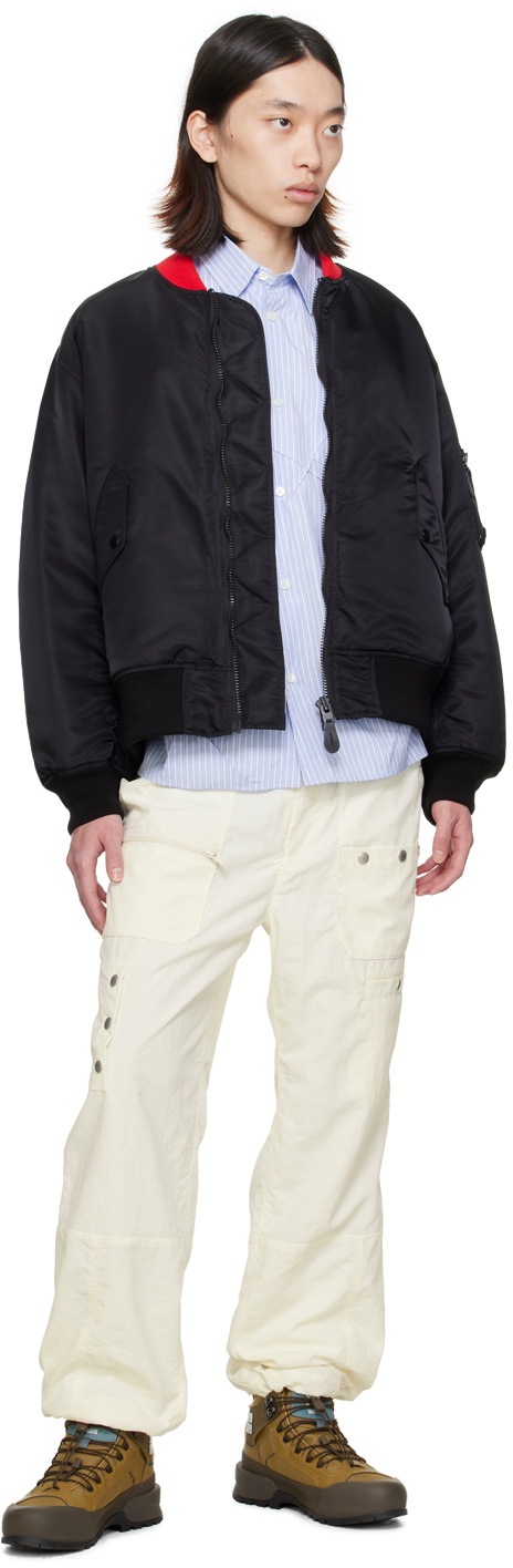 UNDERCOVER Blue Pinched Seam Shirt Undercover