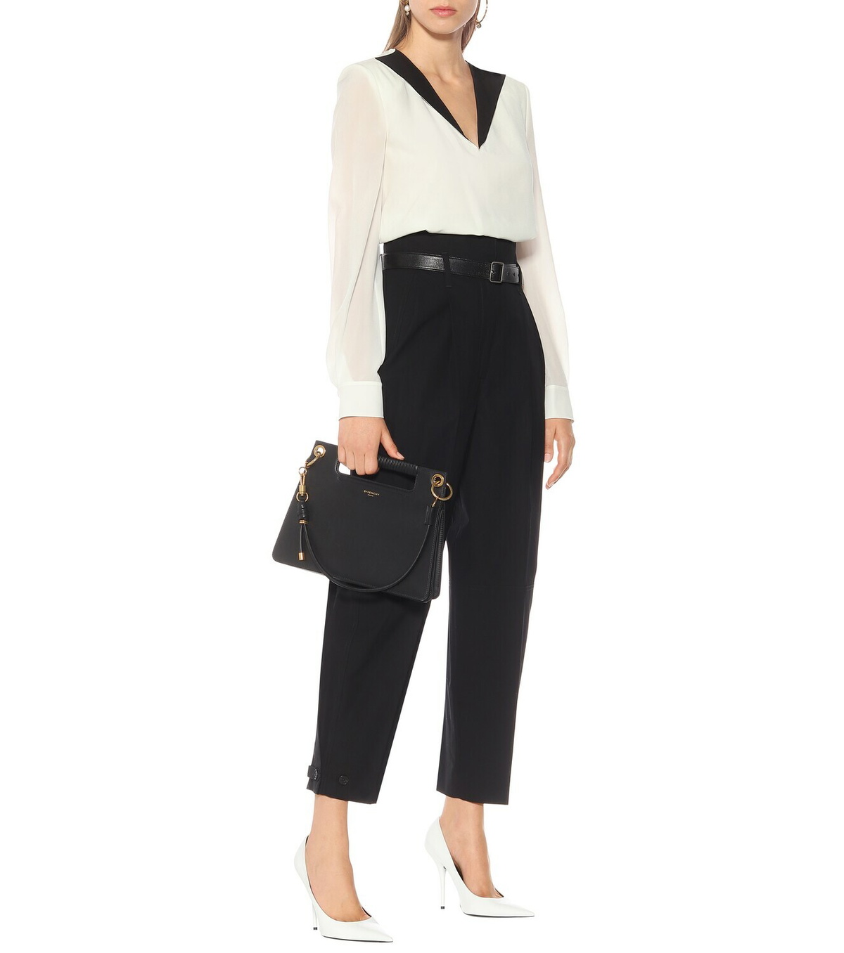 Givenchy - Silk-crêpe blouse Givenchy