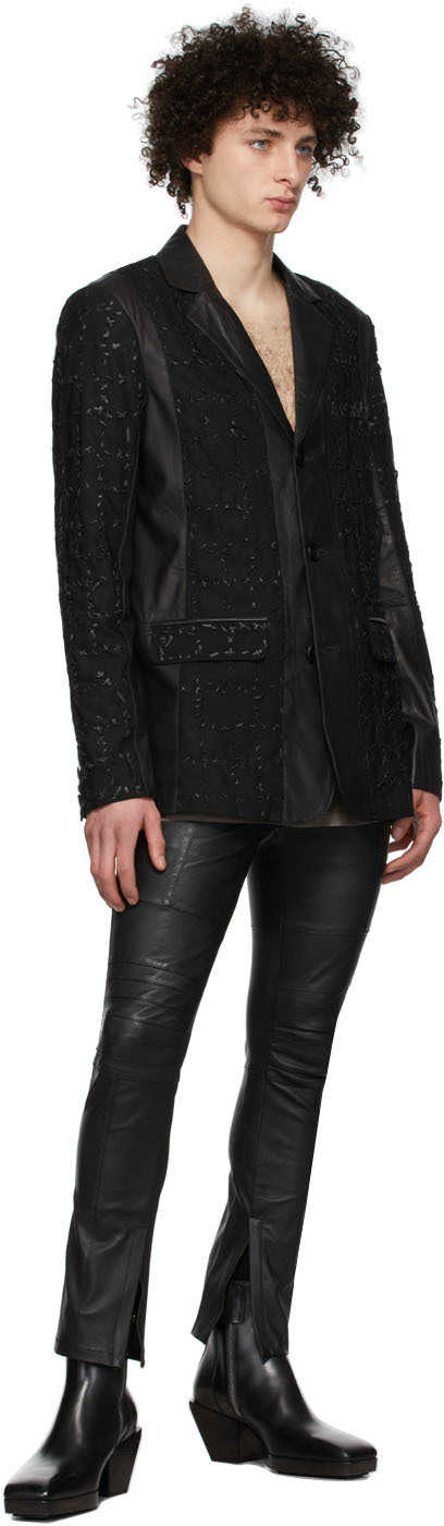 FREI-MUT Black Fame Leather Jacket FREI-MUT