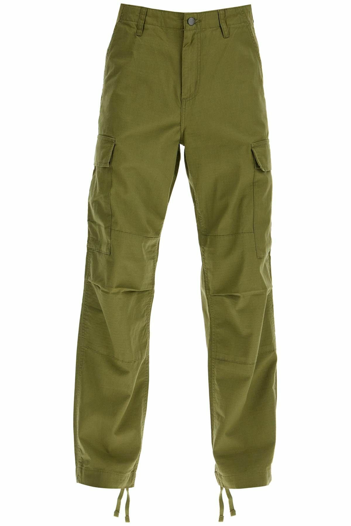 CARHARTT WIP regular cotton ripstop cargo pants Green Carhartt WIP