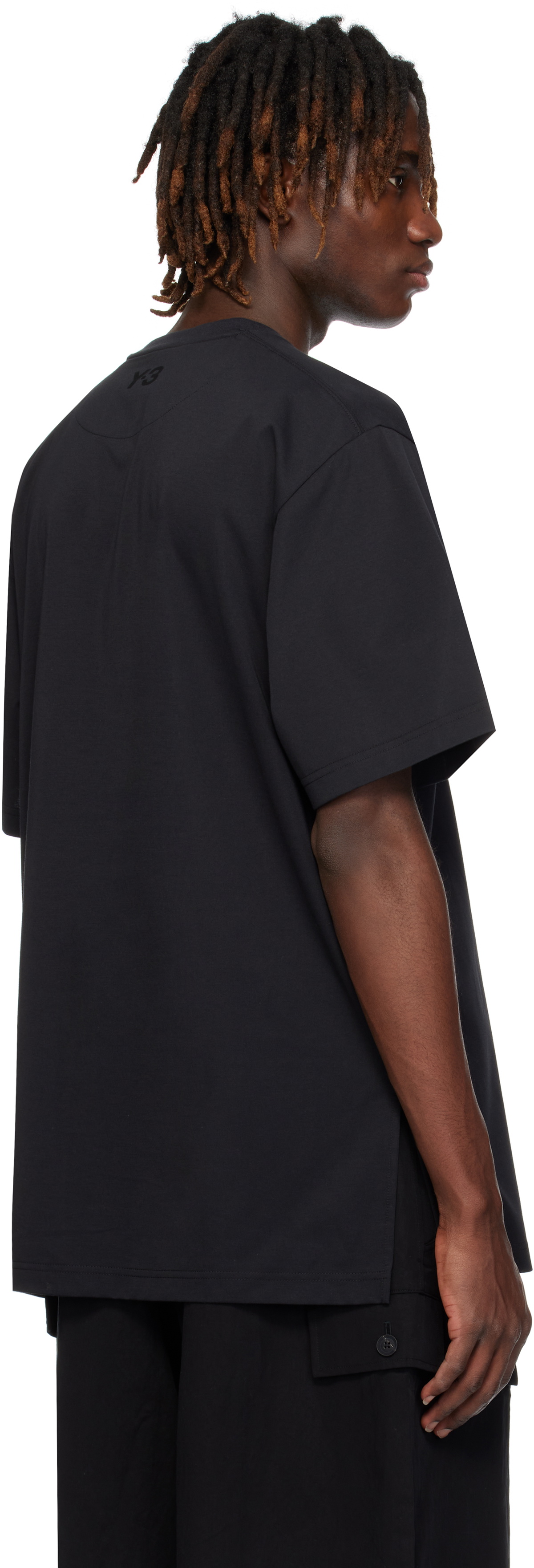 Y-3 Black Premium Short Sleeve T-shirt Y-3