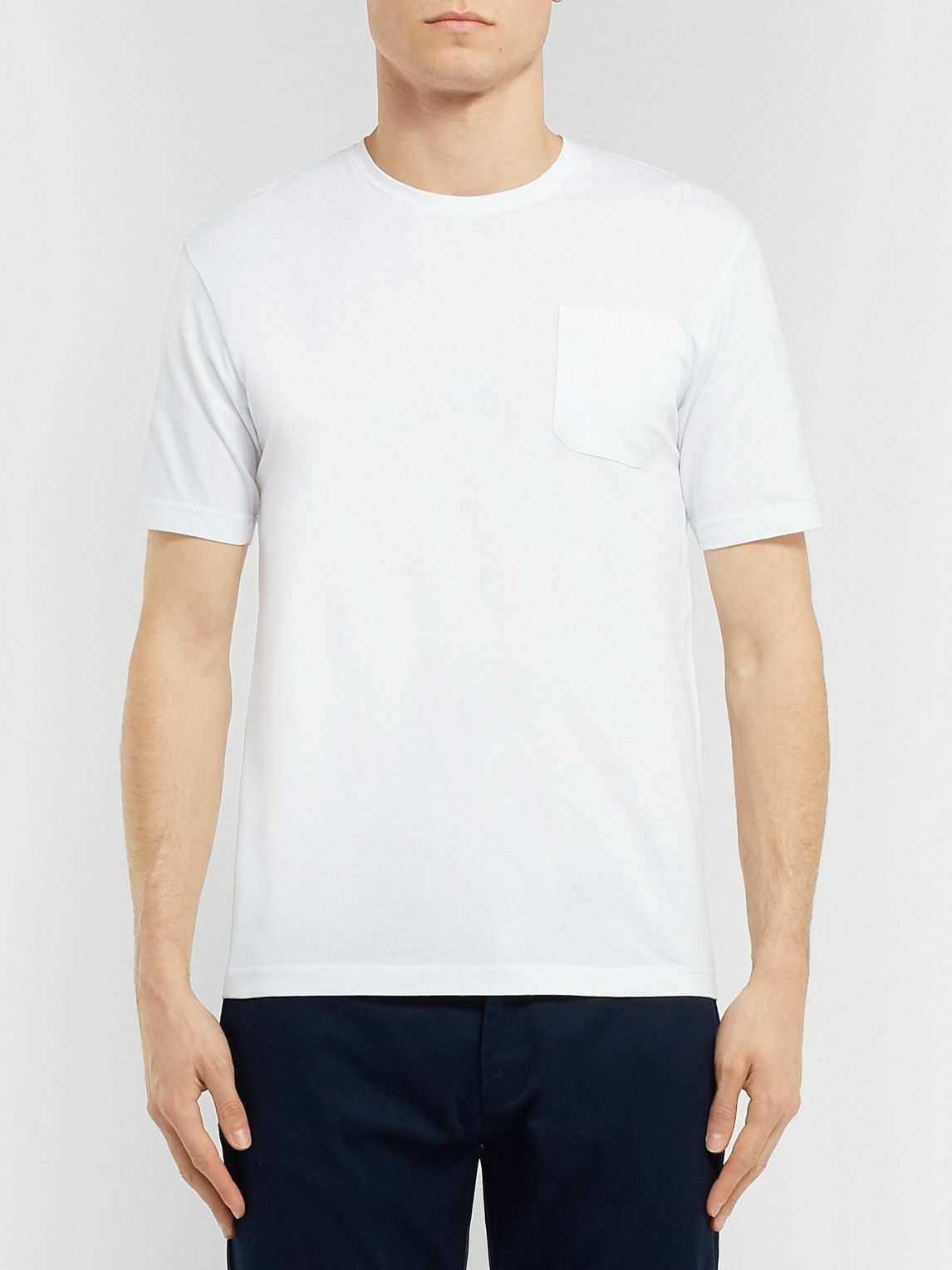 Aspesi - Cotton-Jersey T-Shirt - White Aspesi