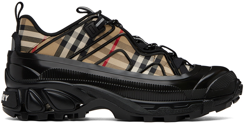 Burberry Black Vintage Check Sneakers Burberry