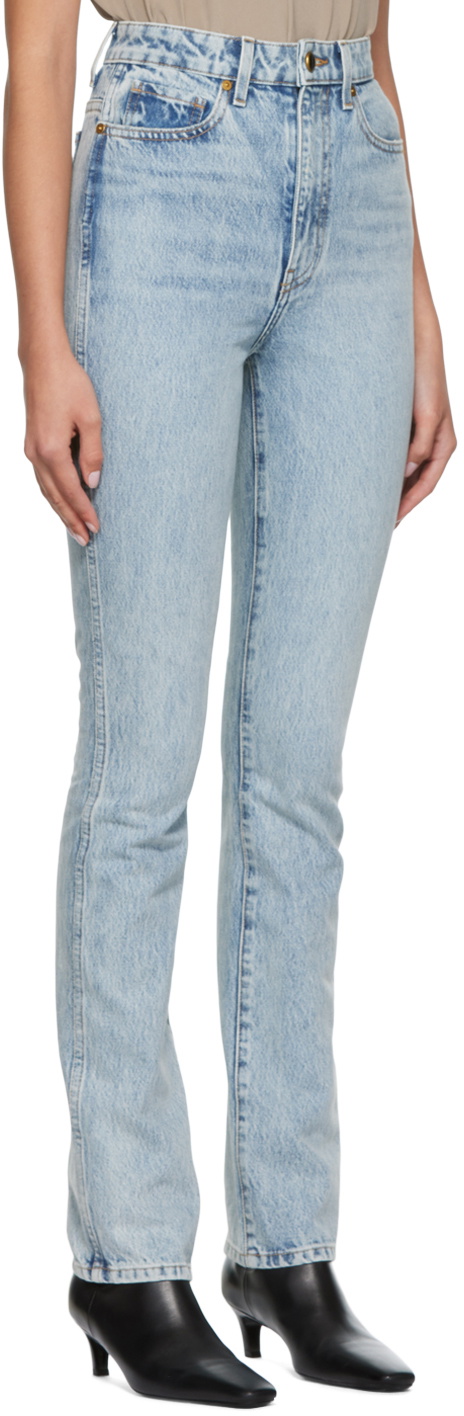 KHAITE Blue Daria Jeans Khaite