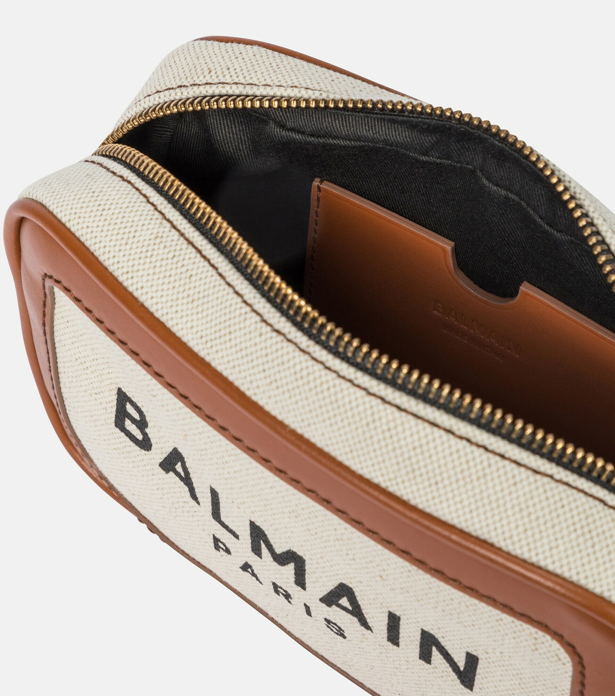 Balmain - B-Army 18 Small canvas camera bag Balmain