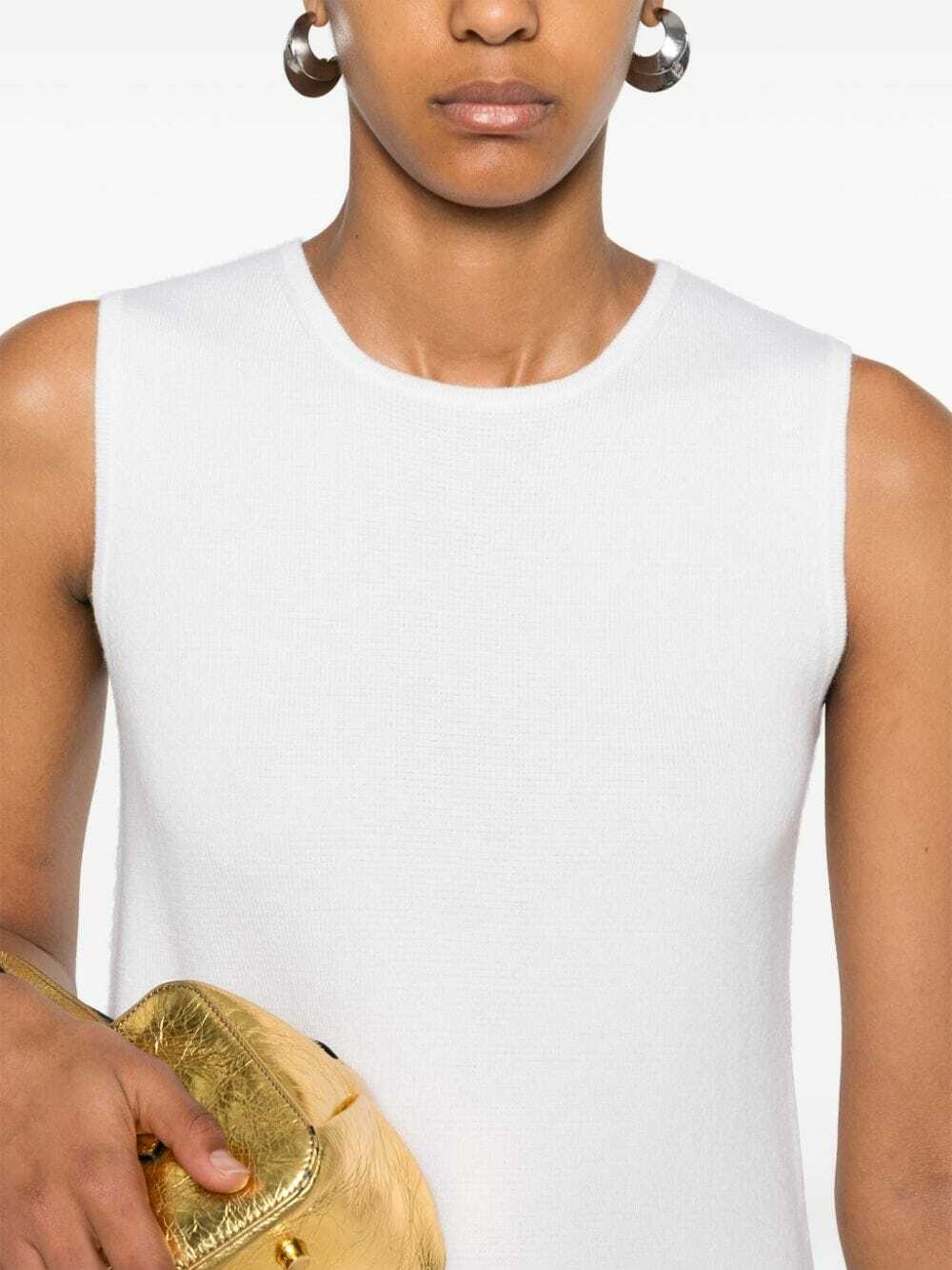 MAX MARA - Wool And Cashmere Tank Top Max Mara