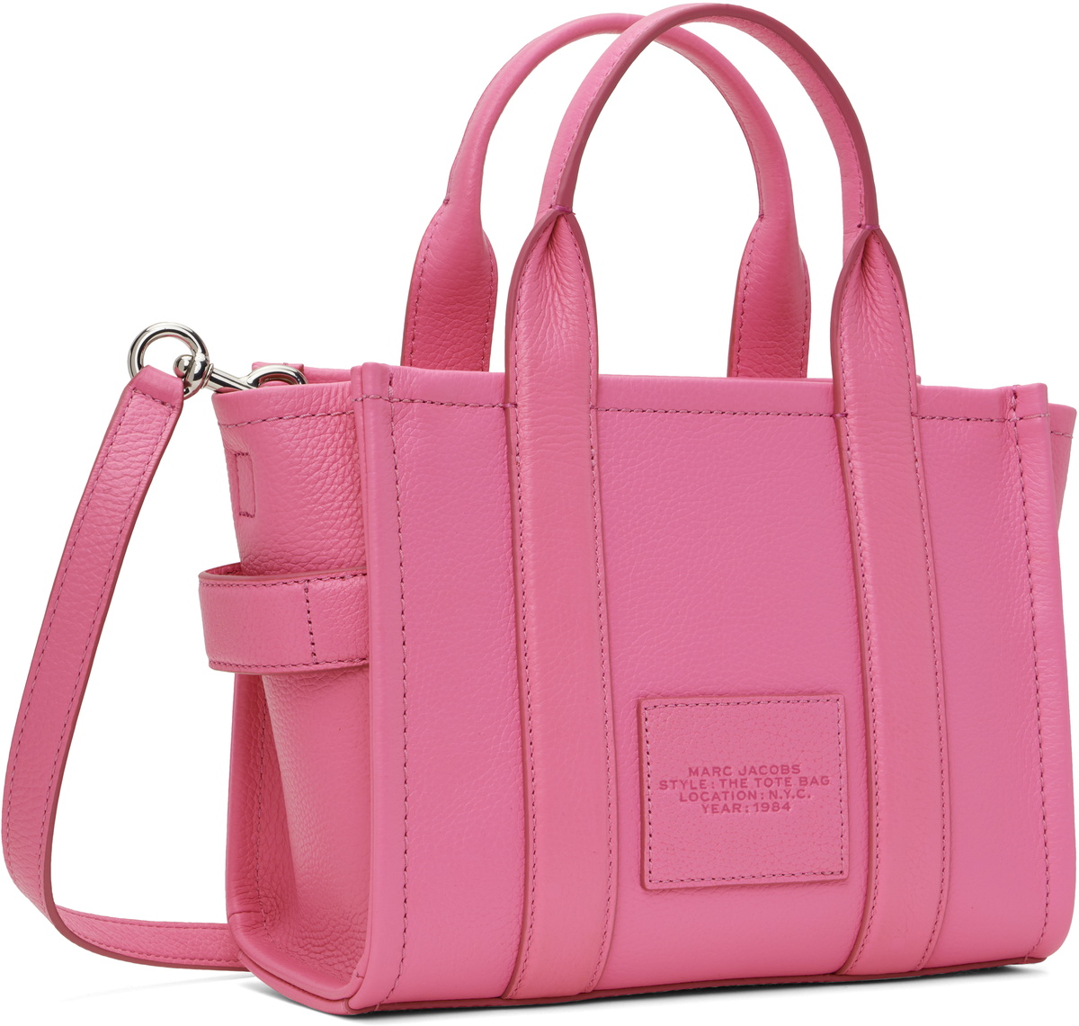 Marc Jacobs Pink Leather Tote