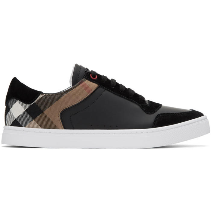 Burberry Black Reeth Sneakers Burberry