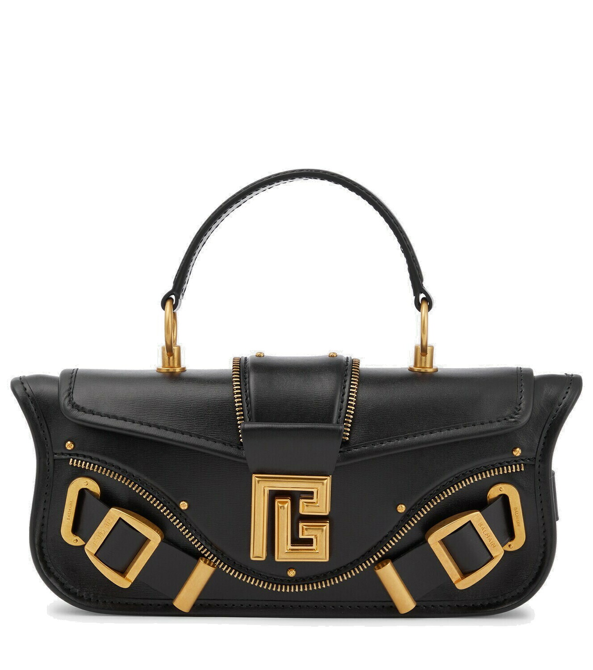 Balmain - Blaze Small leather shoulder bag Balmain