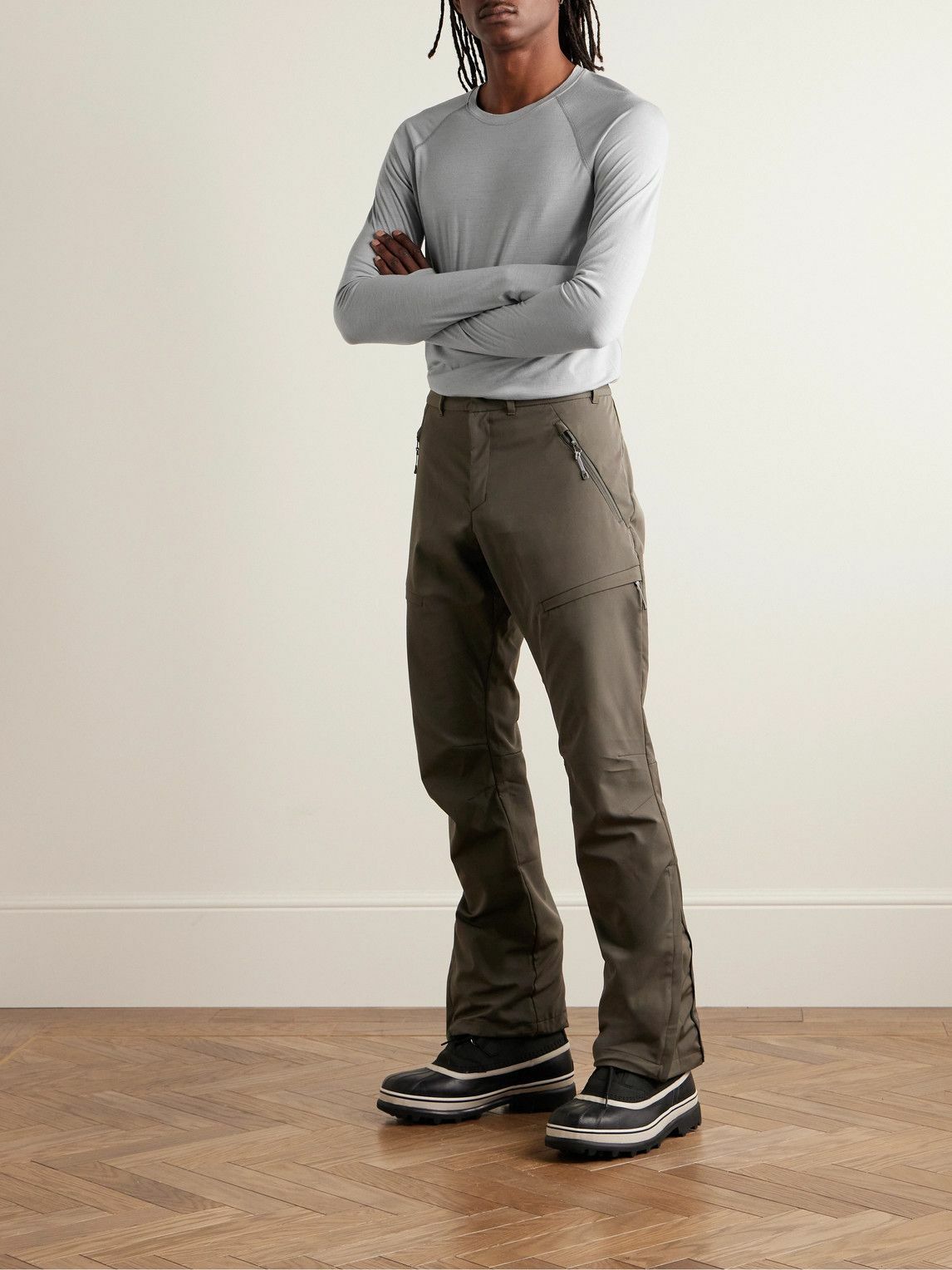 Houdini - Desoli Merino Wool Base Layer - Gray Houdini