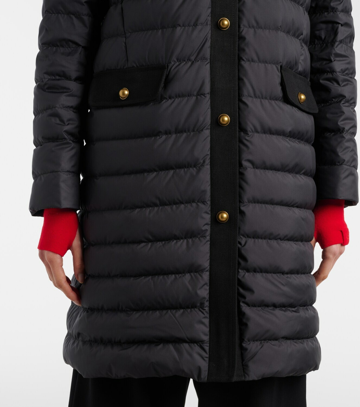 Moncler Jujulong quilted down coat Moncler