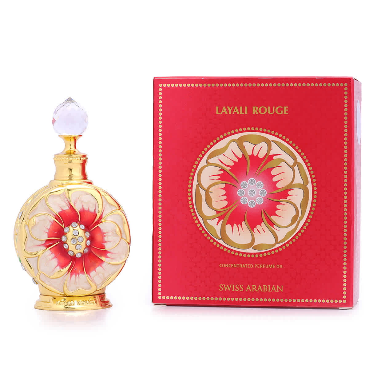Swiss Arabian Ladies Layali Rouge Perfume Oil 0.51 oz Fragrances ...
