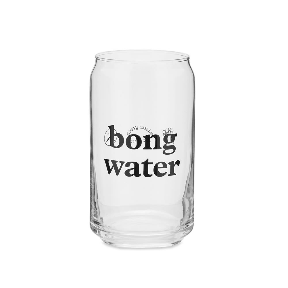 Mister Green Men's Bong Water Glass in Clear MR GREEN