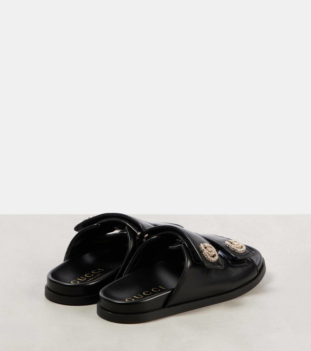 Gucci New Marmont GG leather sandals Gucci