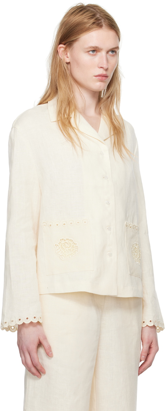 Sleeper Yellow Sofia Pyjama Shirt Sleeper