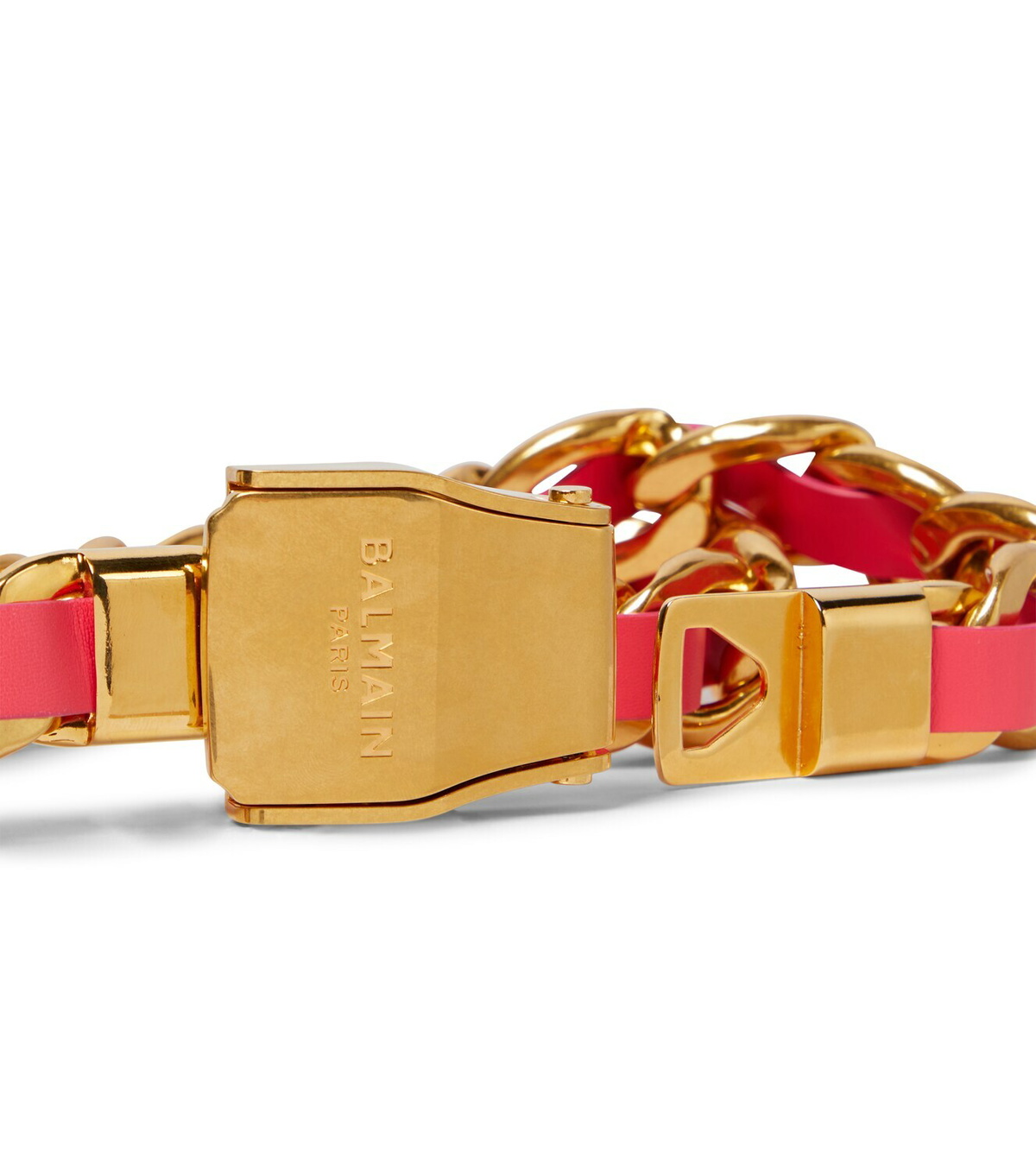 Balmain B-Pilot chain and leather belt Balmain