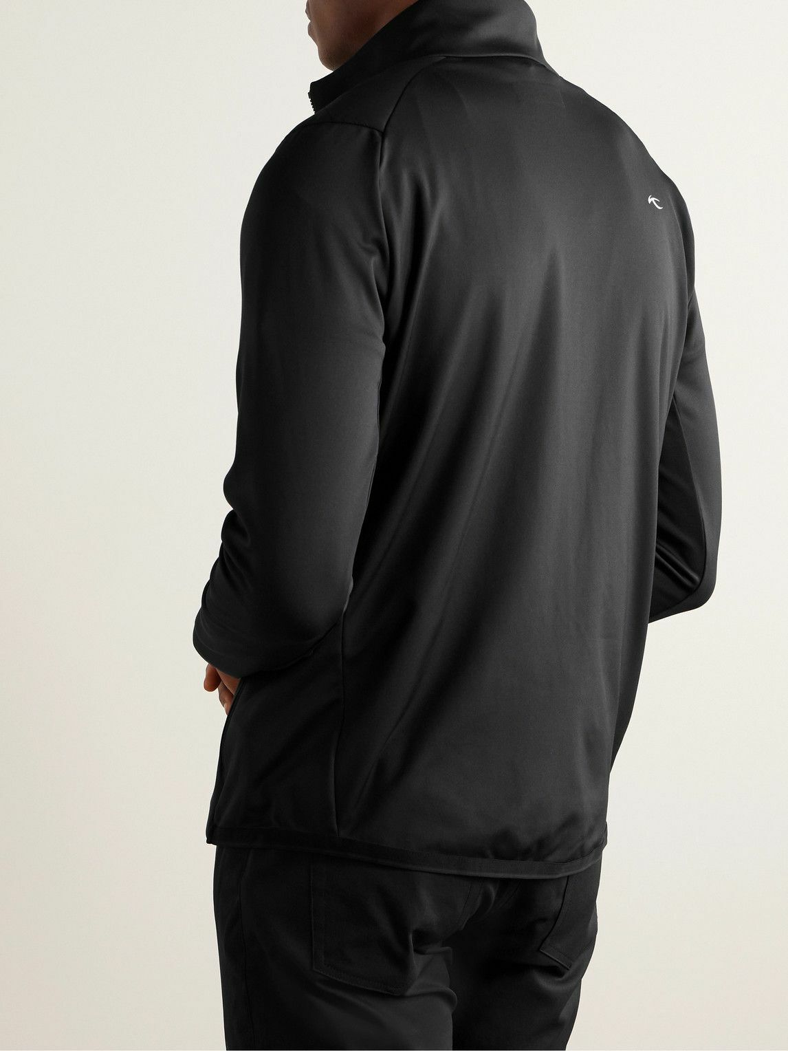 Kjus Golf - Release Quilted Shell and Stretch-Jersey Golf Jacket ...