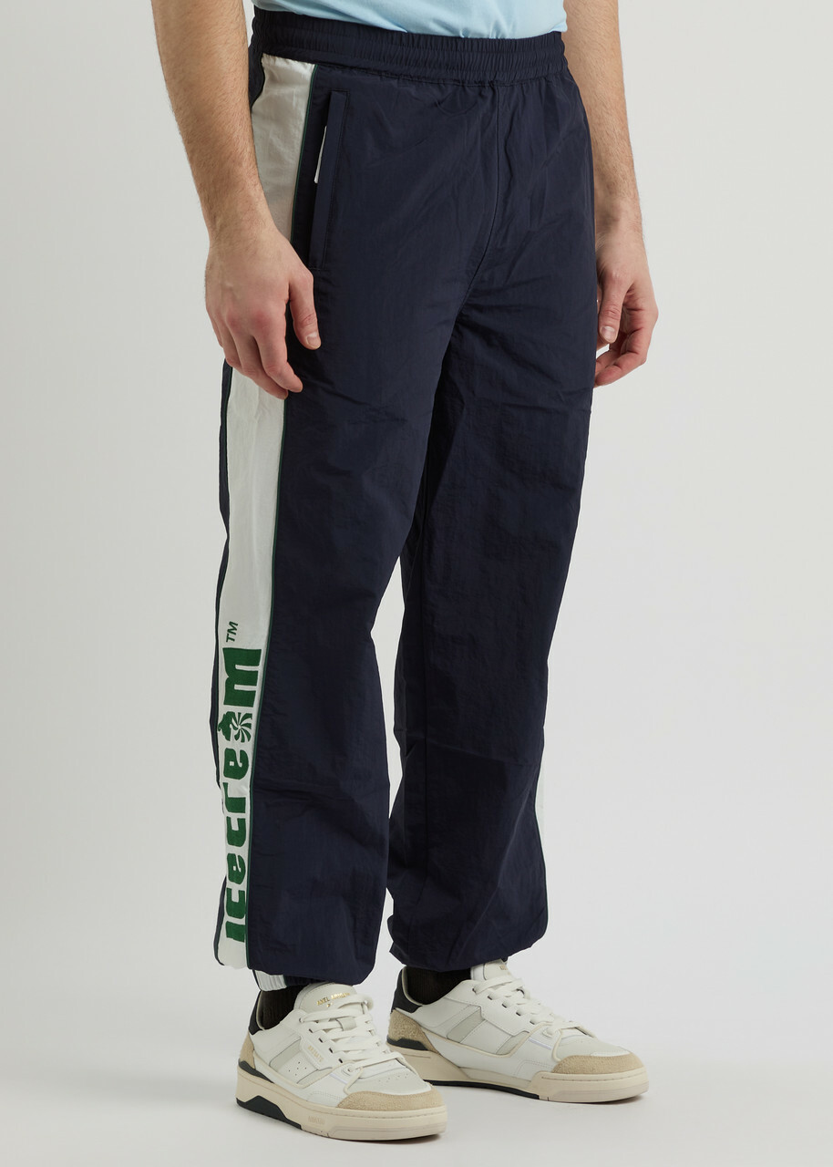 Ice Cream Soft Serve Nylon Track Pants Navy ICECREAM