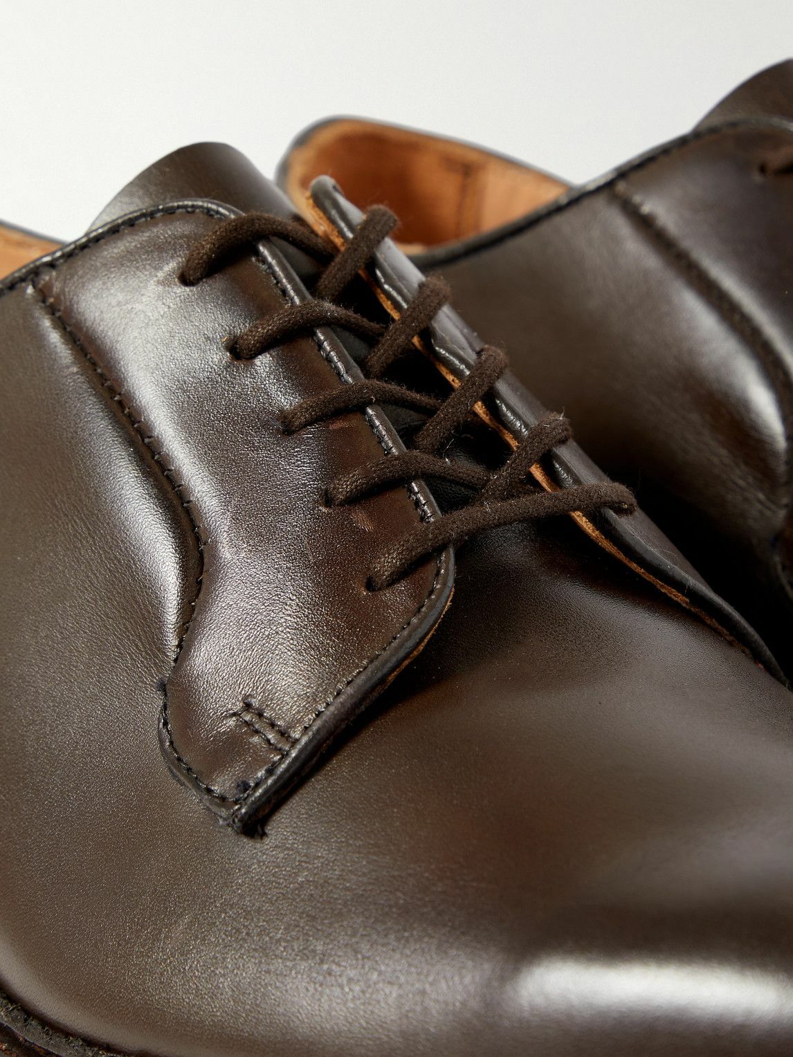 Tricker's - Robert Leather Derby Shoes - Brown Tricker's