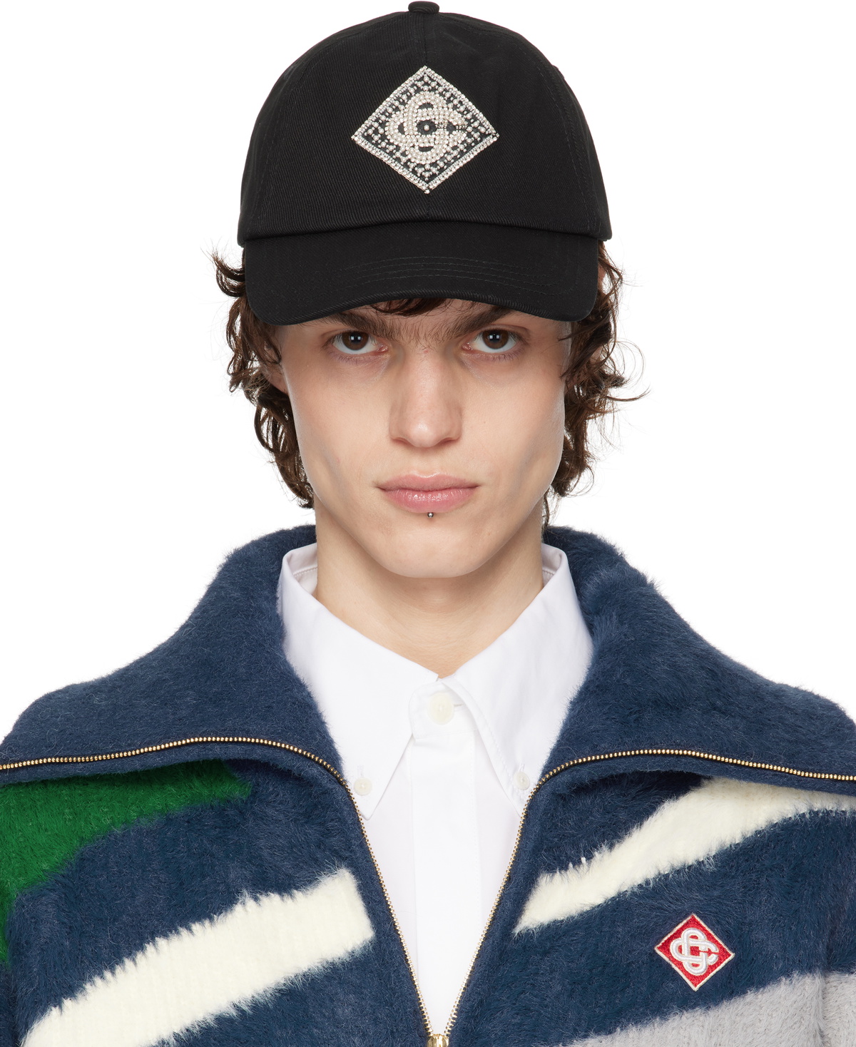 Casablanca Black Pearl Diamond Cap Casablanca