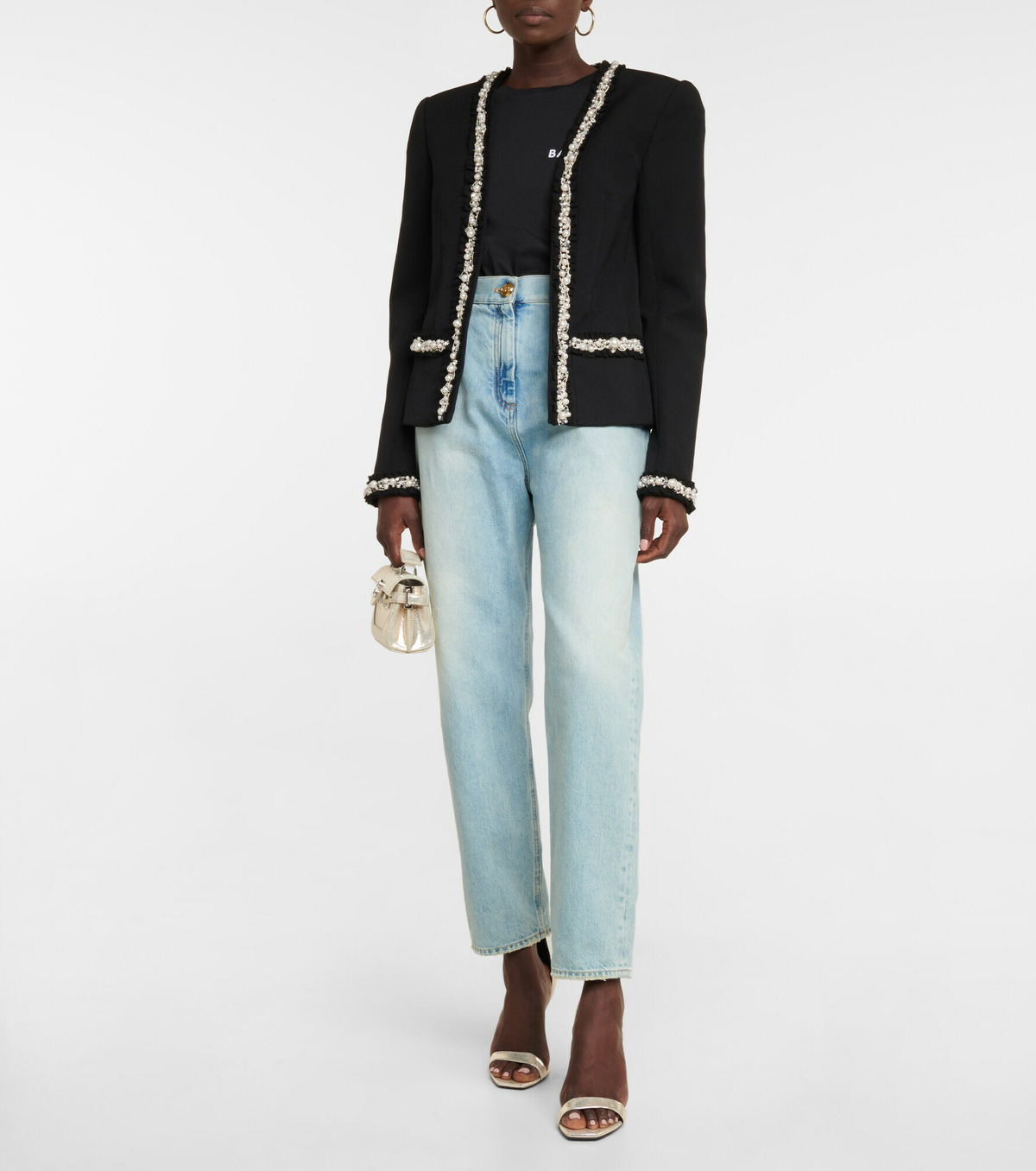 Balmain - Embellished wool jacket Balmain