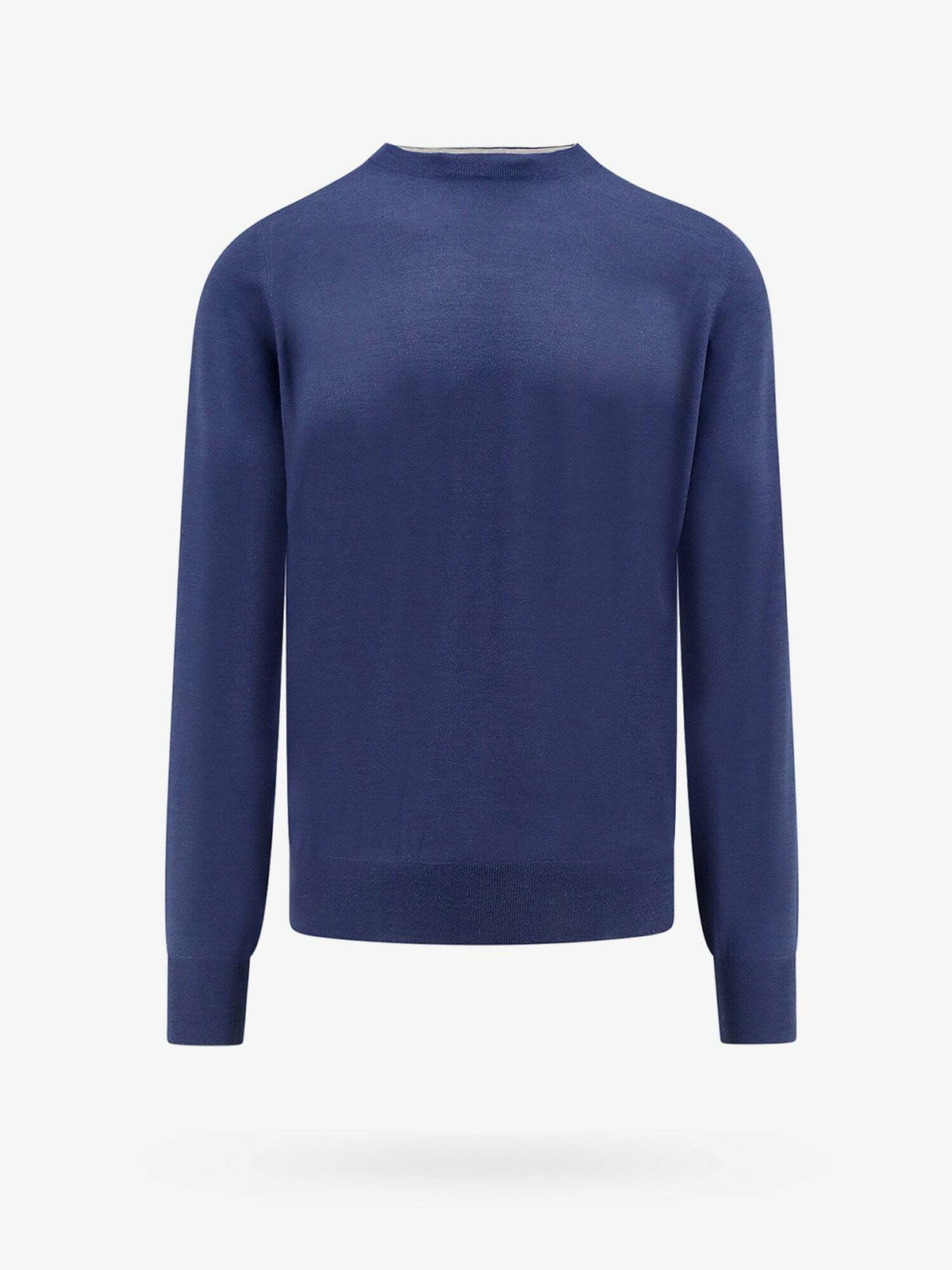Brunello Cucinelli Sweater Blue Mens Knitwear Brunello Cucinelli