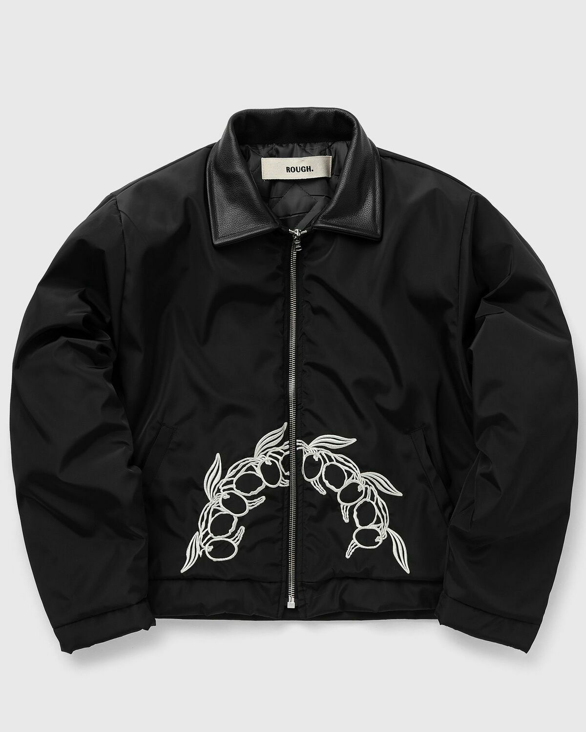 Rough. Olive Bomber Jacket Black Bomber Jackets Rough.