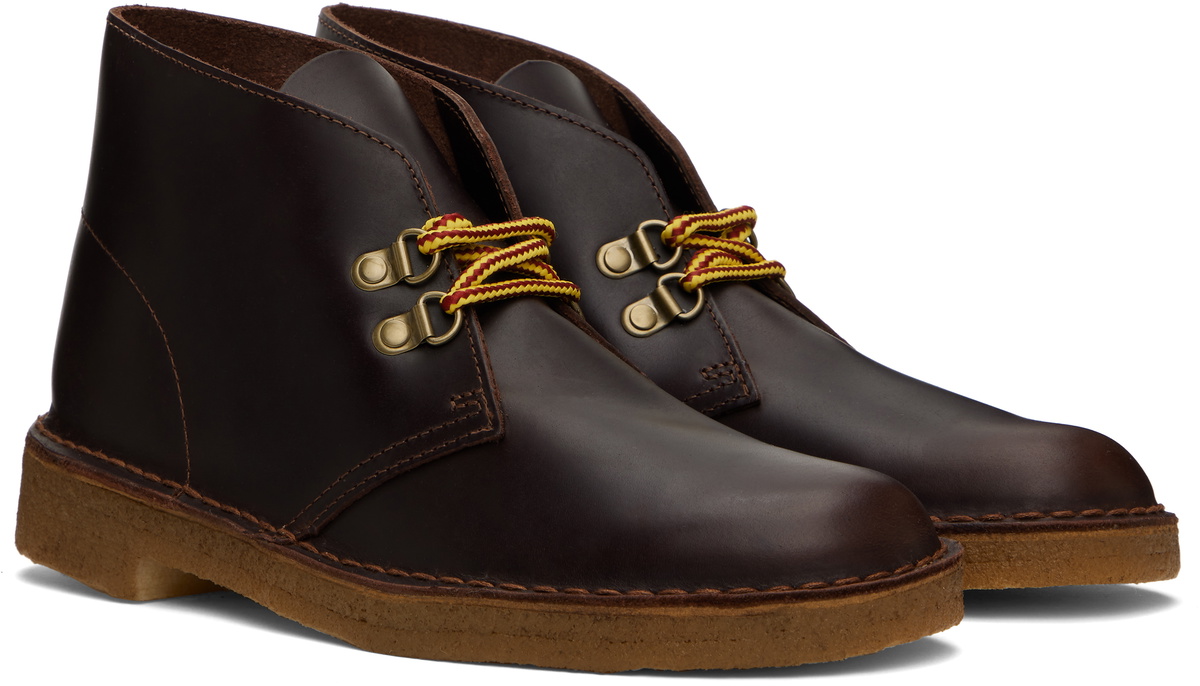 Clarks Originals Burgundy DSRTBoot Hiker Desert Boots Clarks Originals