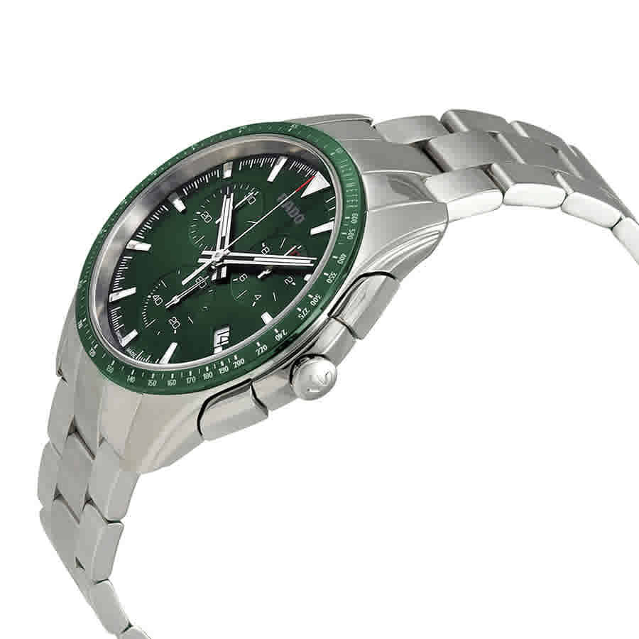 Rado HyperChrome Chronograph Green Dial Mens Watch R32259313 Rado