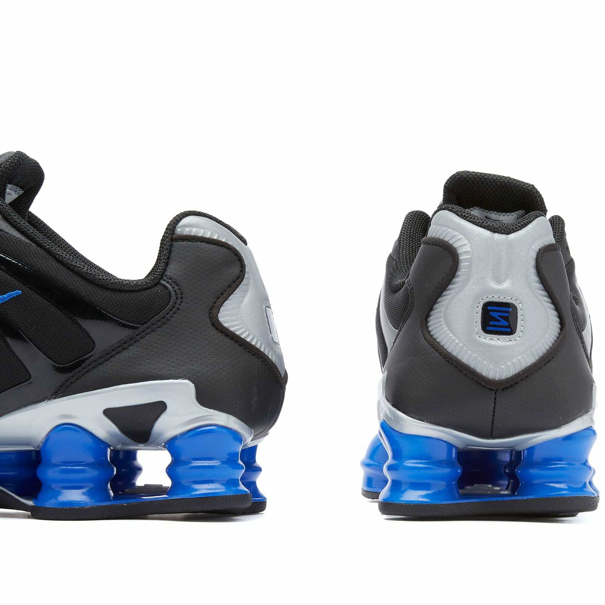 Nike Shox Tl Sneaker in Black/Silver/Blue Nike