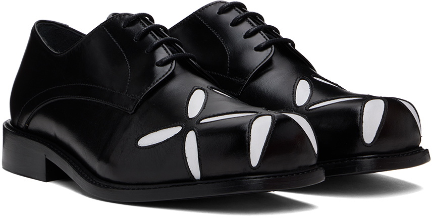 Stefan Cooke SSENSE Exclusive Black & White Slashed Square Stefan Cooke SSENSE Exclusive Black & White Slashed Square