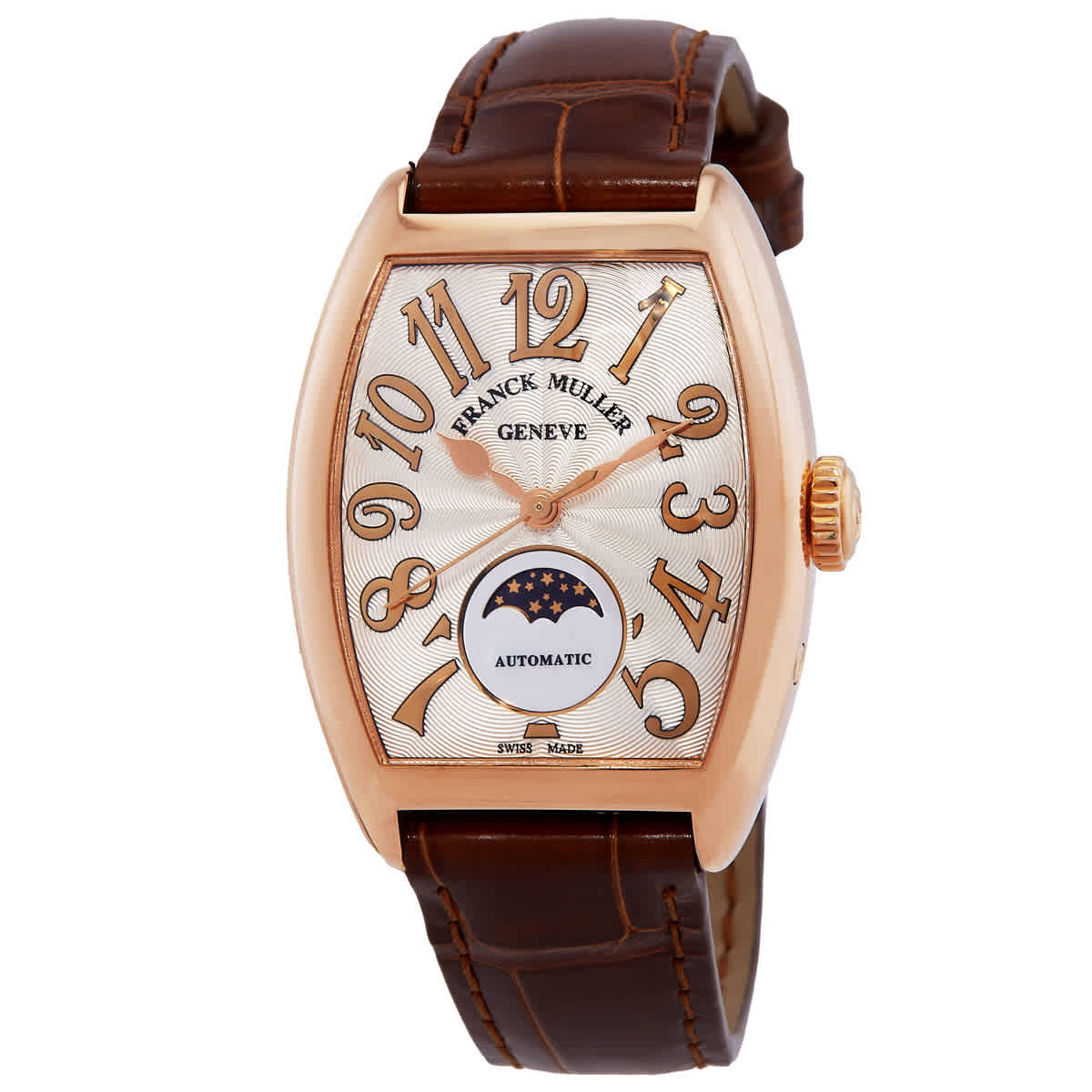 Franck Muller Cintree Curvex Automatic Silver Dial Ladies Watch 7500 SC ...