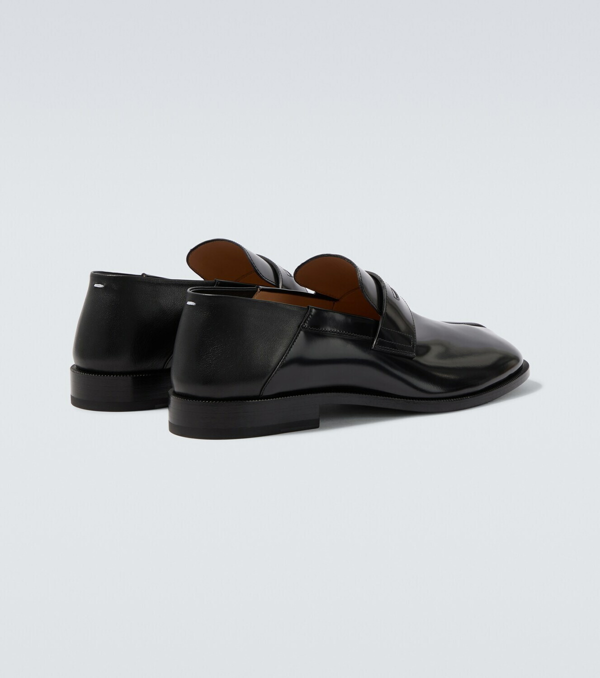 Maison Margiela Tabi leather penny loafers Maison Margiela