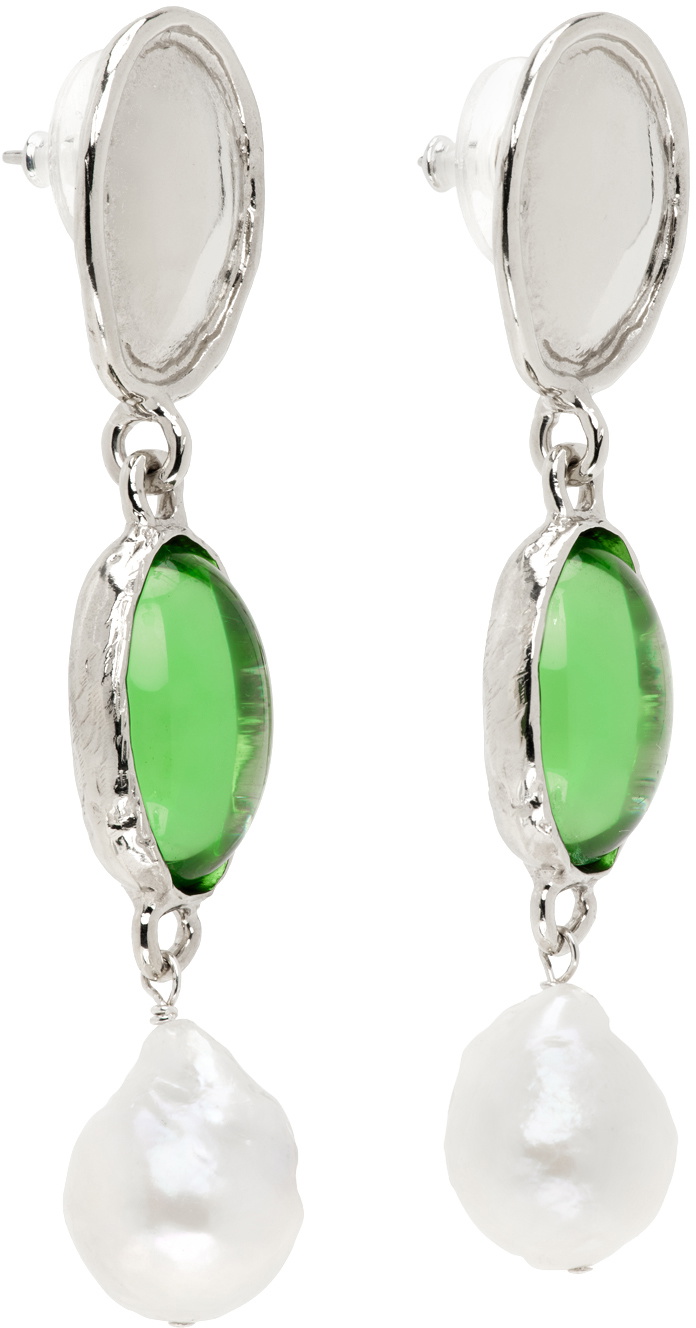 Mondo Mondo Silver Sirena Earrings Mondo Mondo