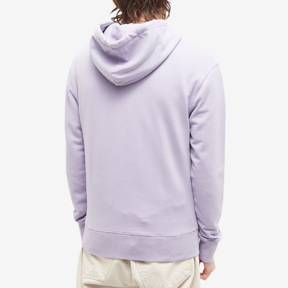 Maison Kitsuné x Olympia Le Tan Flower Fox Patch Classic Hoo in Misty ...