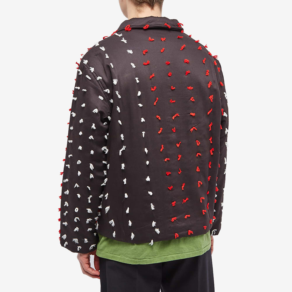 Bode Men's Duo Handtie Quilt Jacket in Black Multi Bode