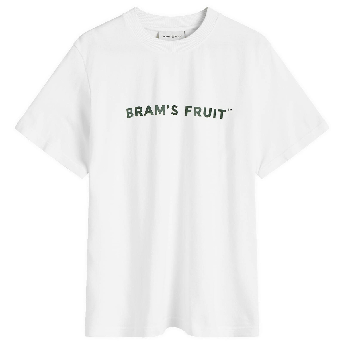 Bram's Fruit Men's Logo T-Shirt in White Bram's Fruit