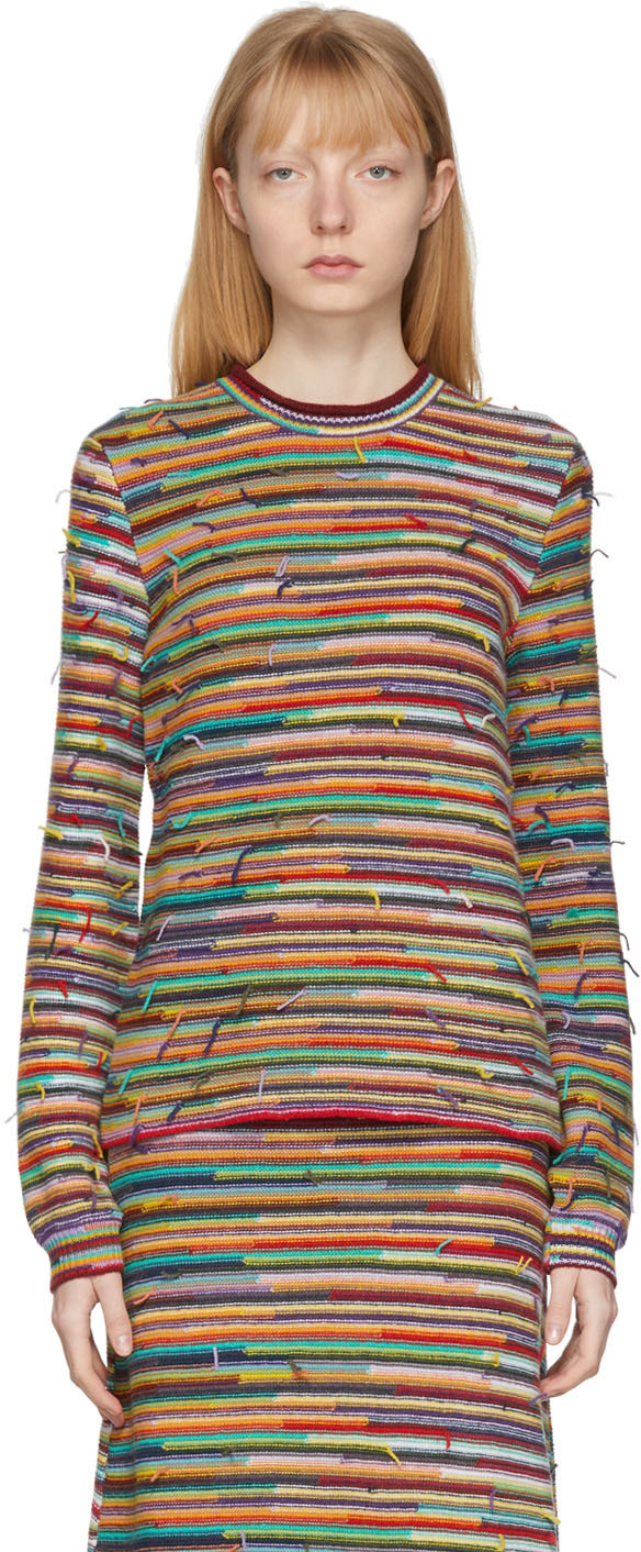 Chloé Multicolor Knit Sweater Chloe