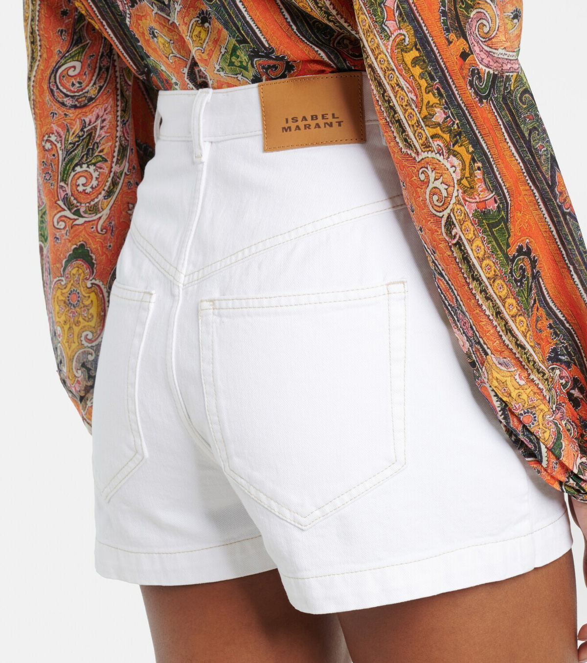 Isabel Marant High-rise denim shorts Isabel Marant
